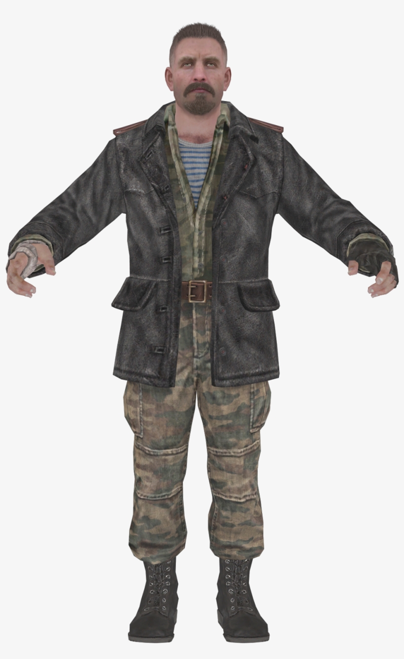 Reznov Rebirth Model Bo - Viktor Reznov - Free Transparent PNG Download ...