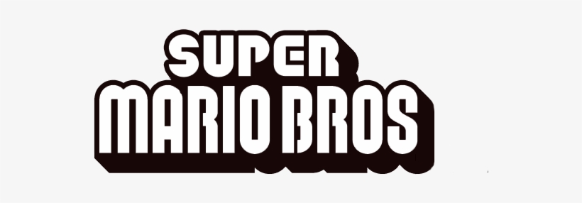 Super Mario Logo2 - New Super Mario Bros - Free Transparent PNG ...