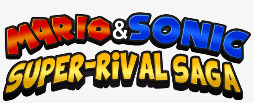 Mario And Sonic Logo Free Transparent Png Download Pngkey