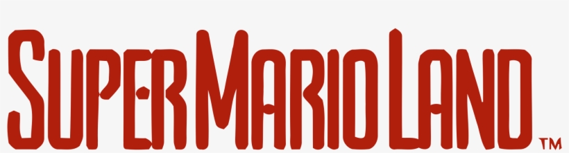 Open - Super Mario Land Logo - Free Transparent PNG Download - PNGkey