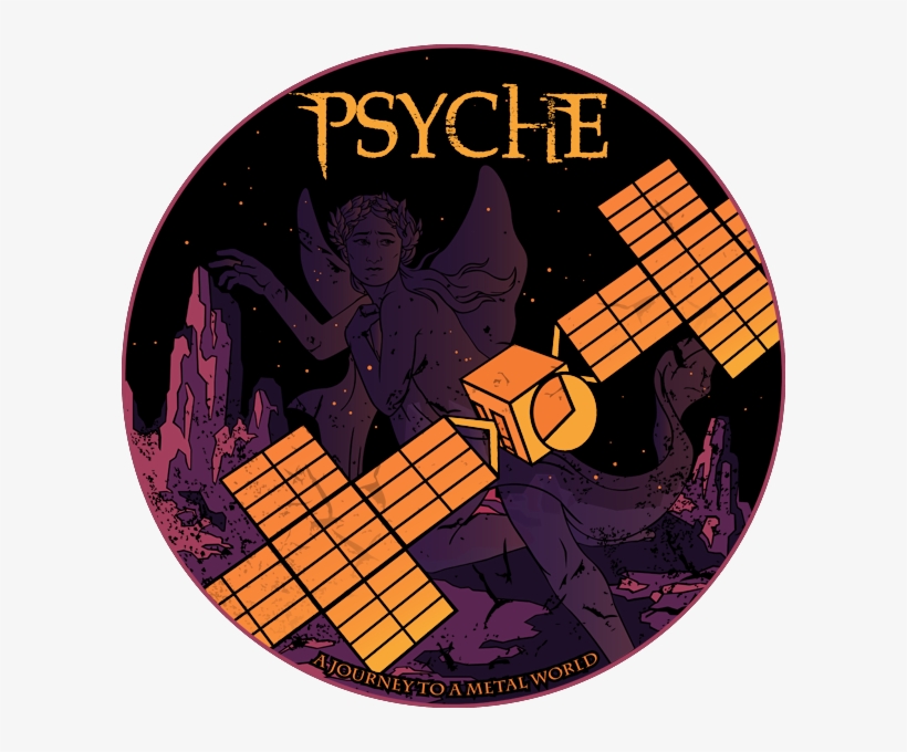 Nasa's Psyche Mission Sticker Design - Kimmel Center For The Performing ...