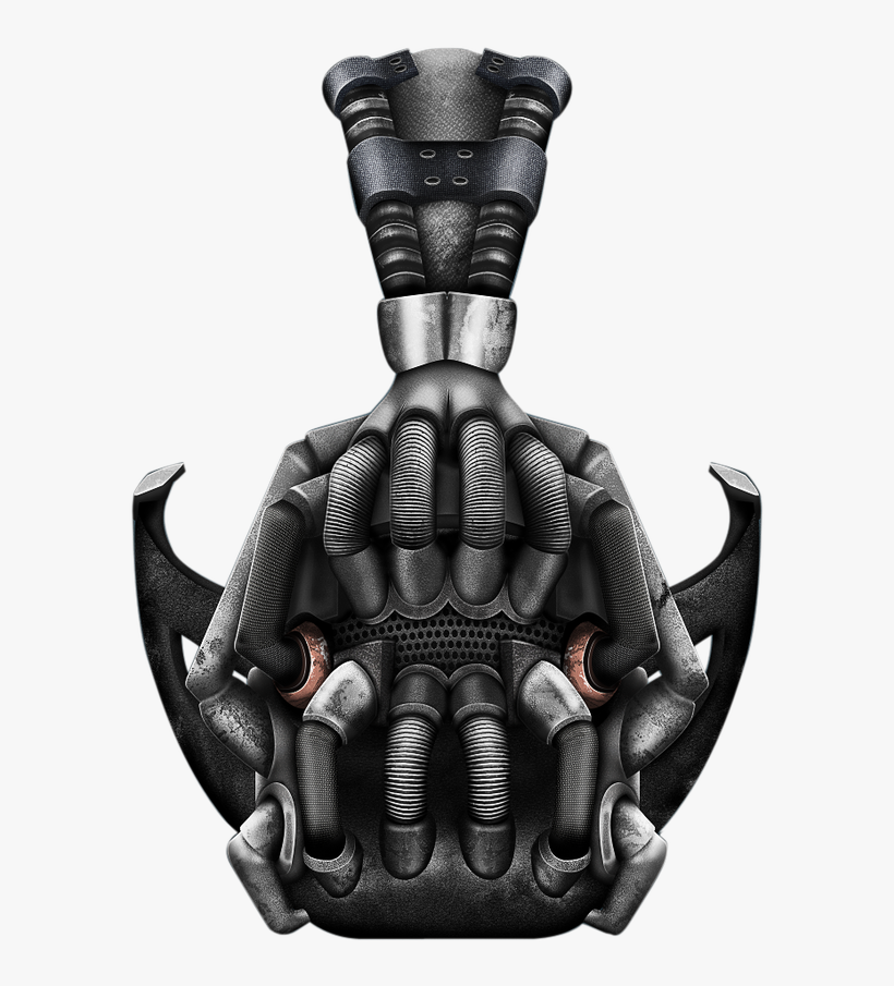 The Dark Knight Rises Bane's Mask Png By Billelbe On - Bane Mask Png ...