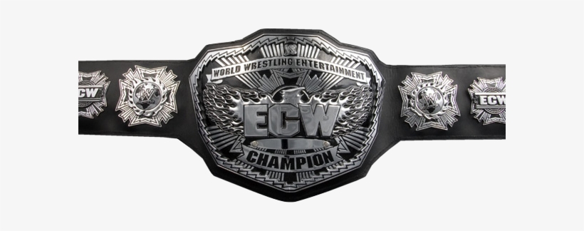 Ecw - New Ecw Championship Belt - Free Transparent PNG Download - PNGkey