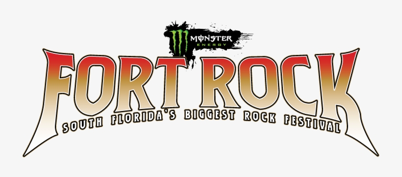 Monster Energy Fort Rock 2017 Logo - Monster Energy Drink Fan T Shirt ...