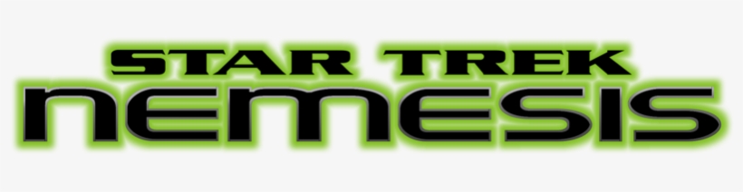 2002 - Star Trek Nemesis Logo - Free Transparent PNG Download - PNGkey