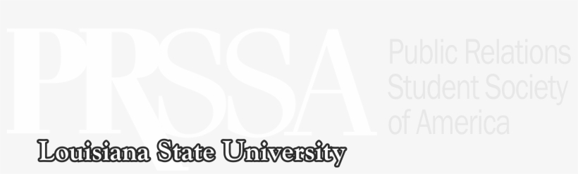 Prssa At Lsu - Prssa Logo Transparent White - Free Transparent PNG ...