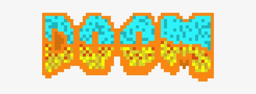 Doom Logo - Pixel Art - Free Transparent PNG Download - PNGkey
