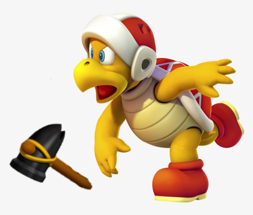 Hammer Clipart Red Hammer - Hammer Bro - Free Transparent PNG Download ...