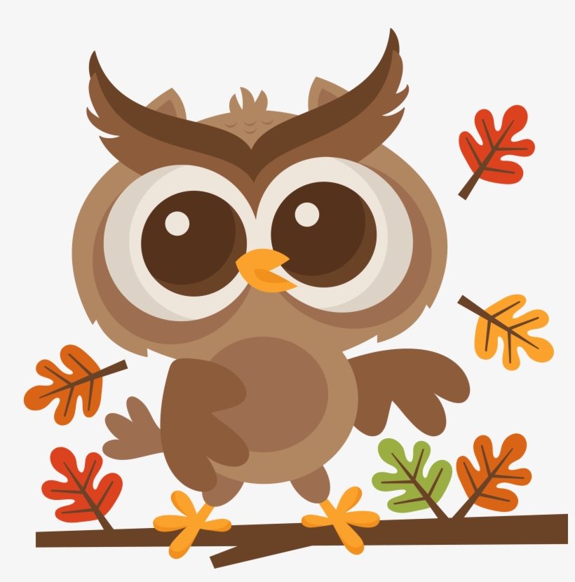Mkc Fallowlonbranch Svg - Fall Clip Art Owl - Free Transparent PNG ...