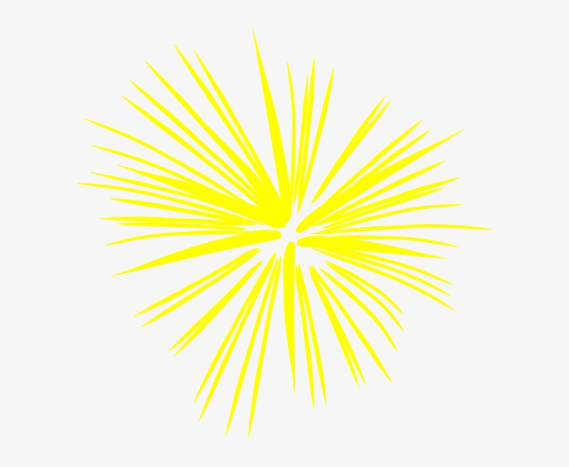 Yellow Clipart Firework - Yellow Firework Png - Free Transparent PNG ...