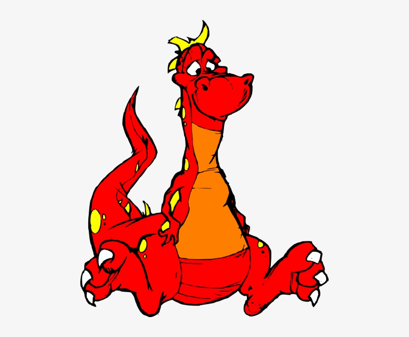 Red Dragon Svg Clip Arts 498 X 596 Px - Free Transparent PNG Download ...
