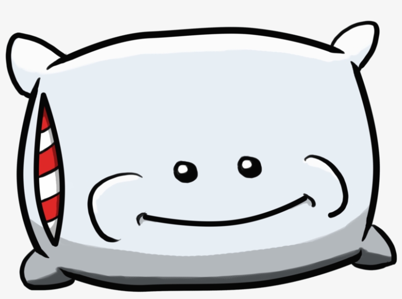Pillow Cartoon Png Clip Art Free Library - Happy Pillow - Free ...