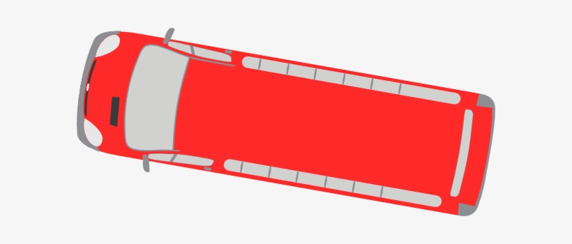 Bus Clipart Top View - Free Transparent PNG Download - PNGkey