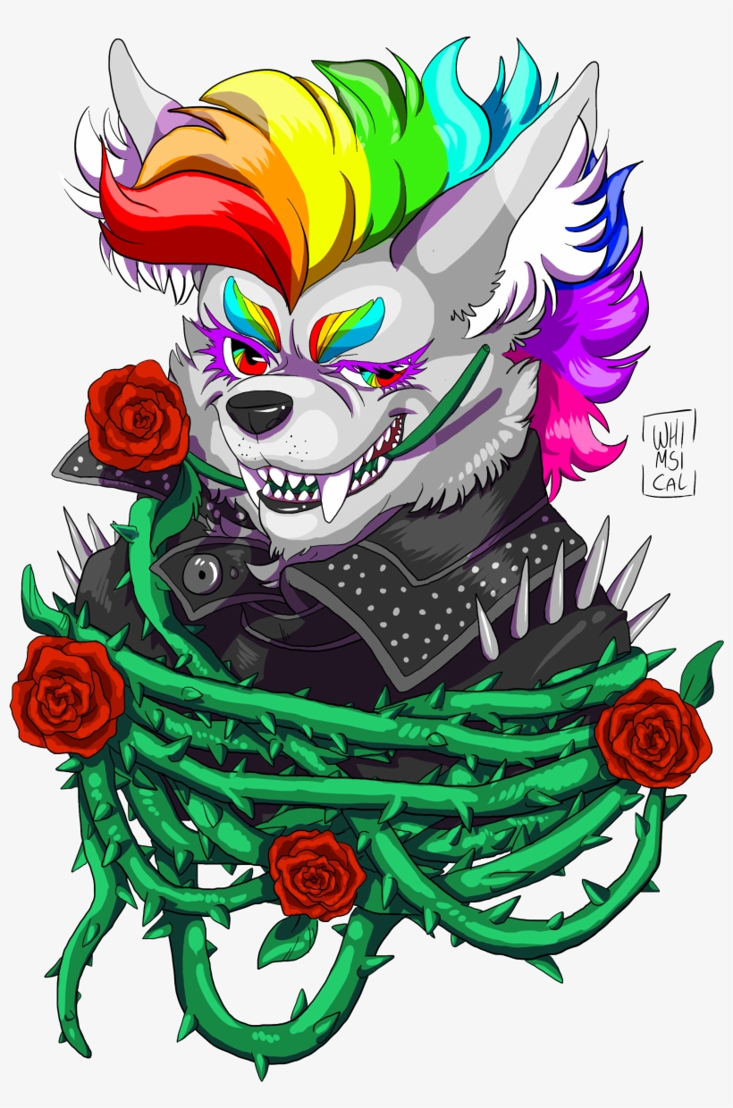 Wolf Clipart Badass - Drawing - Free Transparent PNG Download - PNGkey