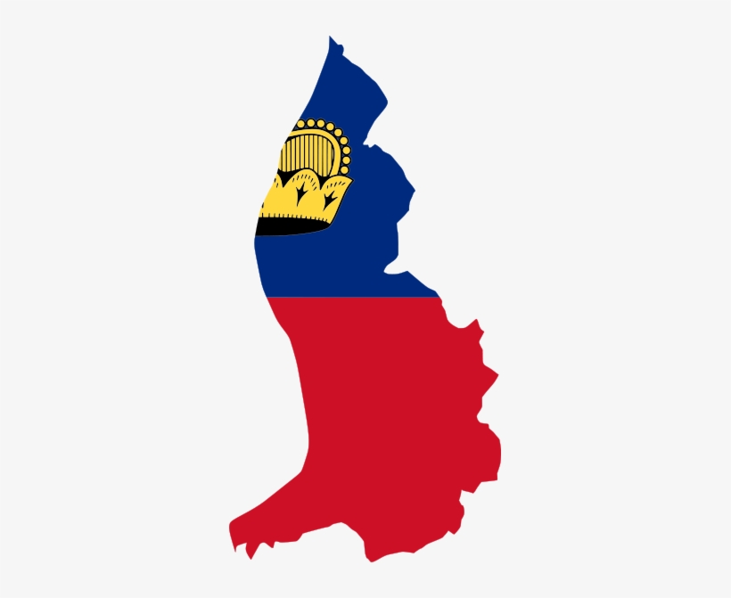 Liechtenstein Flag Map - Free Transparent PNG Download - PNGkey