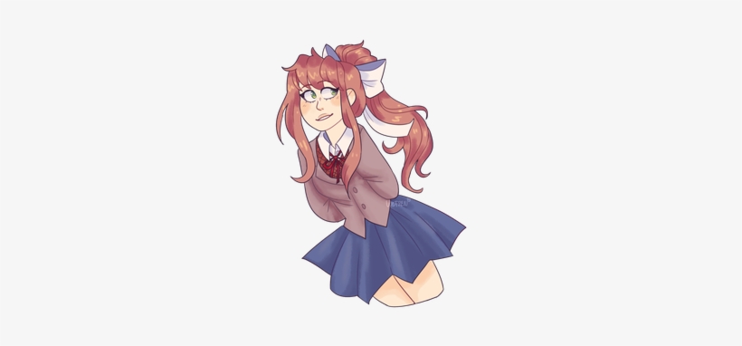 Monika By Rosechaii - Sticker - Free Transparent PNG Download - PNGkey