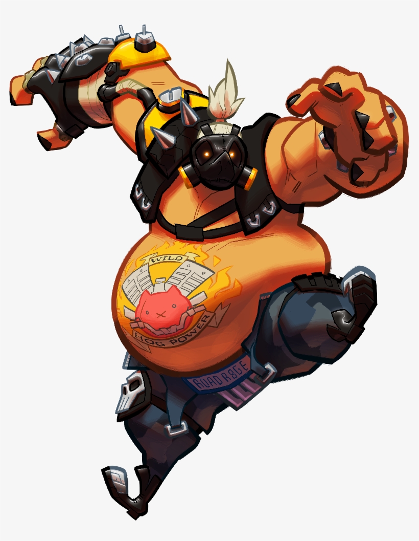 Roadhog By Projectendo On Deviantart - Roadhog Fanart Png - Free ...