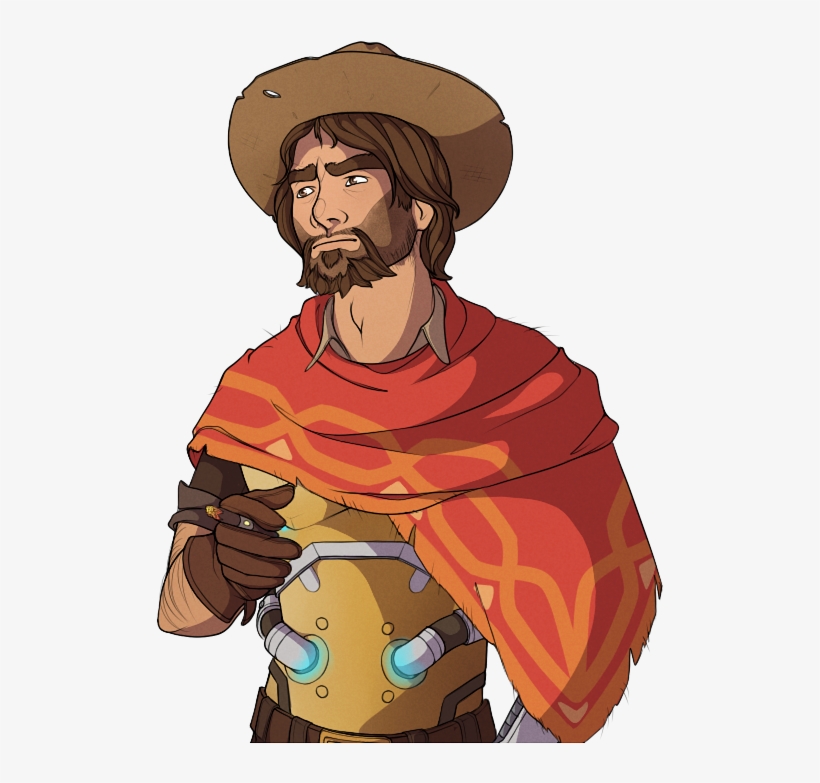 Mccree Face Png - Cartoon - Free Transparent PNG Download - PNGkey