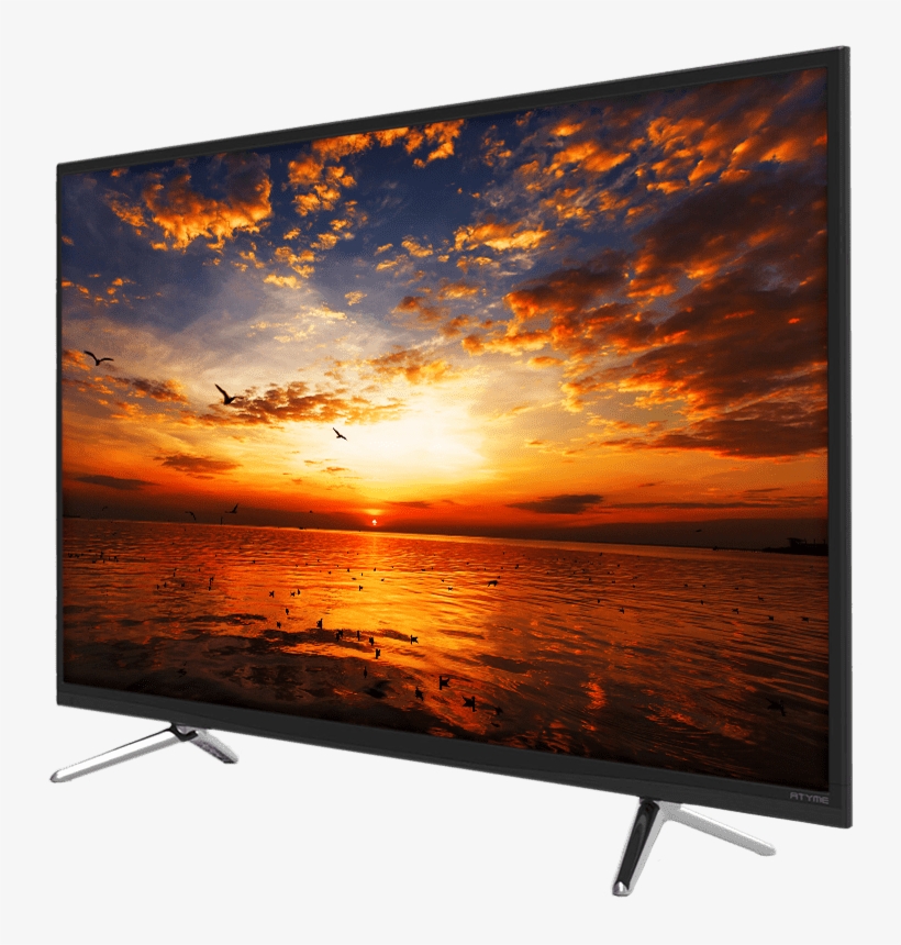 A Slim Outer Frame Delivers A More Immersive Picture - Stock Photo ...