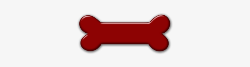 Dog Bone Biscuit Icon - Red Dog Bone Clipart - Free Transparent PNG ...