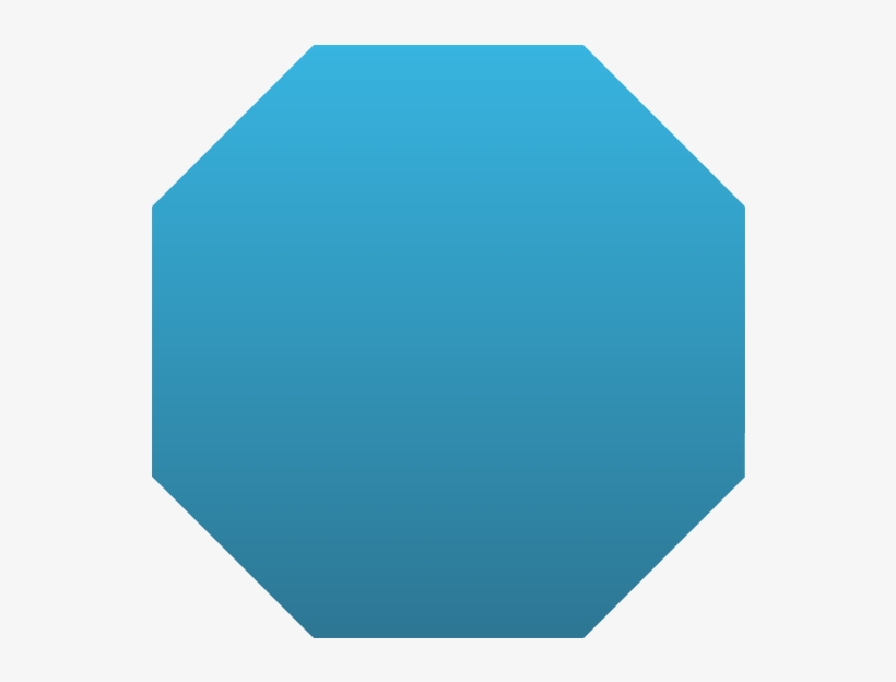 Blue Octagon - Free Transparent PNG Download - PNGkey