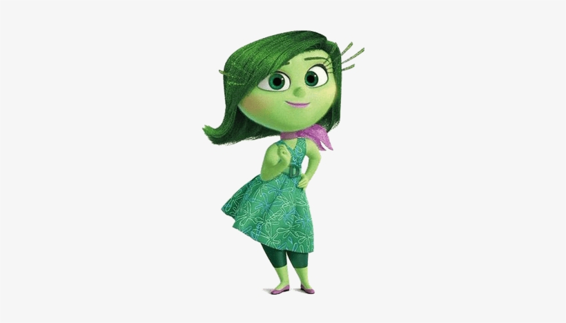 Disgust Smiling - Happy Inside Out Disgust - Free Transparent PNG ...