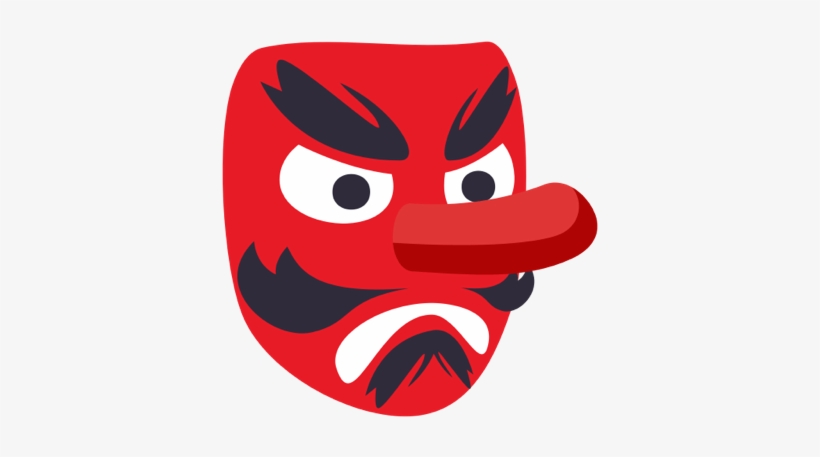 Emoji Clipart Demon - Japanese Goblin Emoji Png - Free Transparent PNG ...
