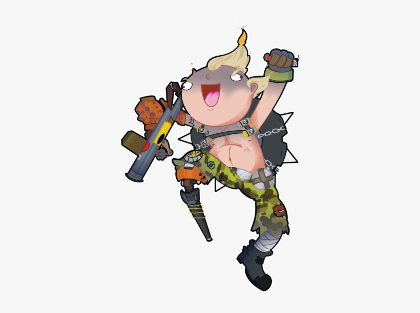 Junkrat - Cartoon - Free Transparent PNG Download - PNGkey