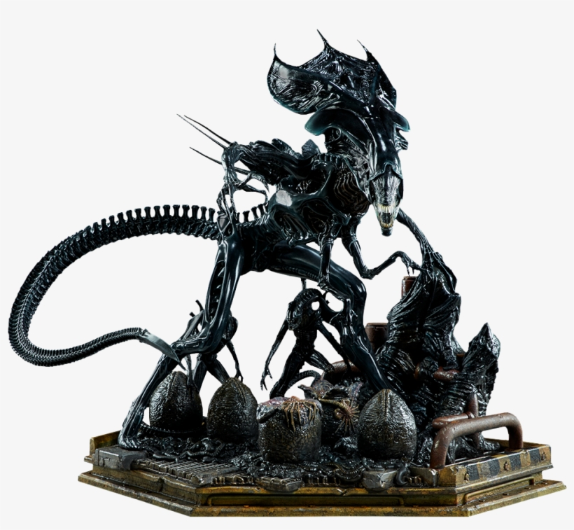 Alien Queen Maquette - Alien Statue - Free Transparent PNG Download ...