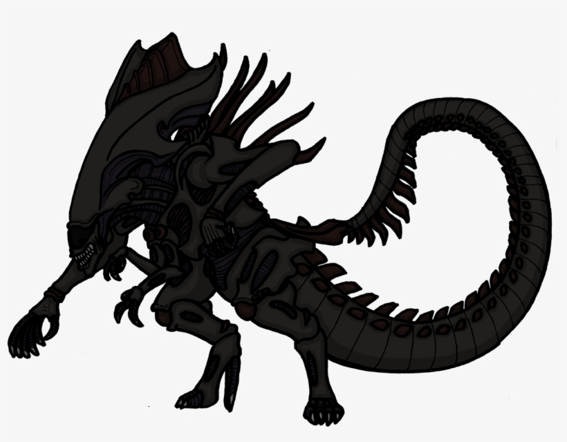 Alien Queen - Xenomorph Queen Transparent Background - Free Transparent ...