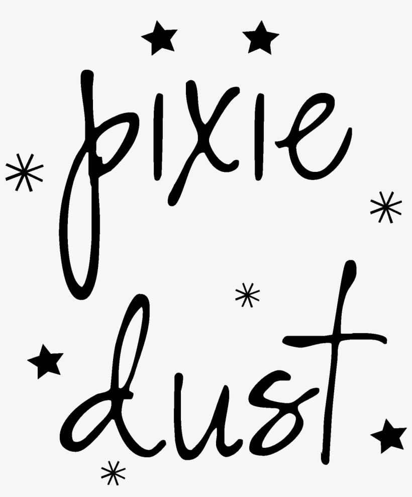 Pixie Dust - Wall Decal - Free Transparent PNG Download - PNGkey