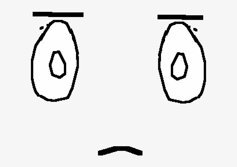 Roblox Face Making - Drawing - Free Transparent PNG Download - PNGkey