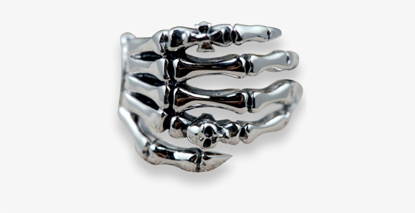 925 Sterling Silver Skeleton Hand Ring - Skeleton Hand Ring 925 ...