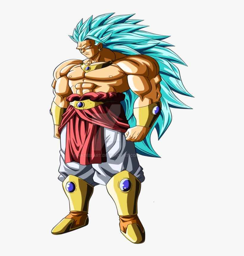 Broly Png Running Svg Royalty Free - Dragon Ball Broly Ssj God - Free ...
