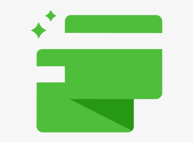 Folio App Logo Credit Card Icon Green Credit Card Icon, - Finance ...