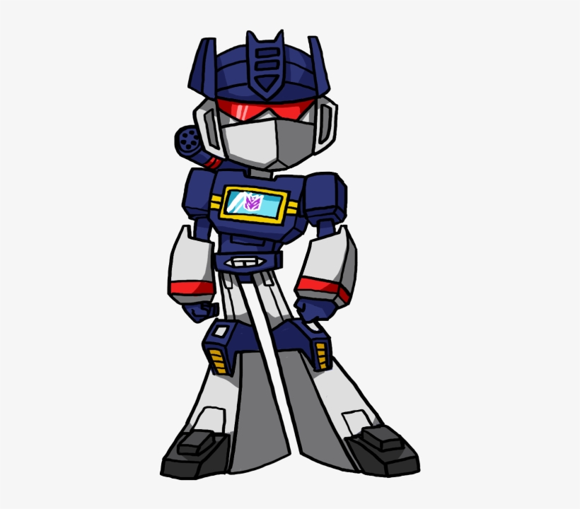 Transformers Movie Soundwave Chibi - Free Transparent PNG Download - PNGkey