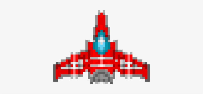 Enemy Space Ship - Enemy Ship Pixel Art Png - Free Transparent PNG ...