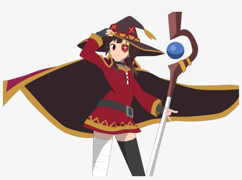 Megumin Png - Free Transparent PNG Download - PNGkey