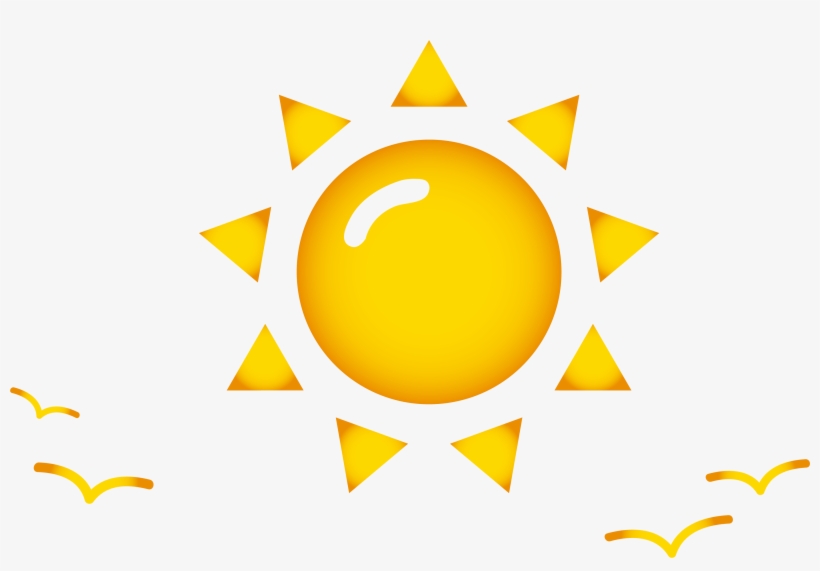 Geometric Sun Drawing