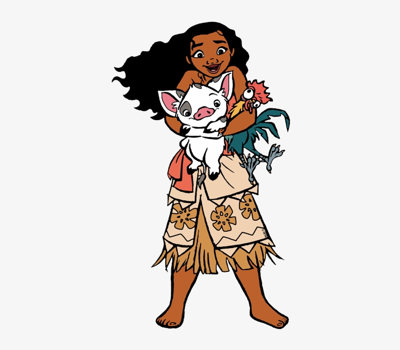 Moana Pua And Hei Hei - Free Transparent PNG Download - PNGkey