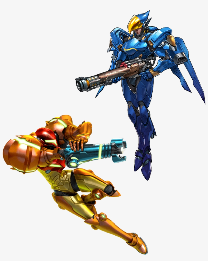 Pharah X Samus - Metroid: Samus Returns: Prima Official Guide - Free ...