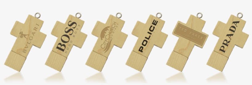 Wooden Cross Usb Drive - Usb Flash Drive - Free Transparent PNG ...