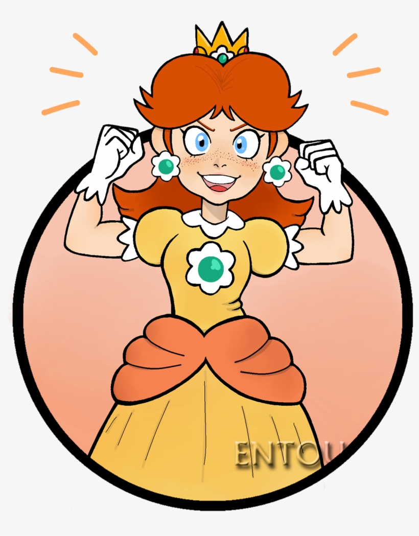 I Love Princess Daisy - Nintendo - Free Transparent PNG Download - PNGkey