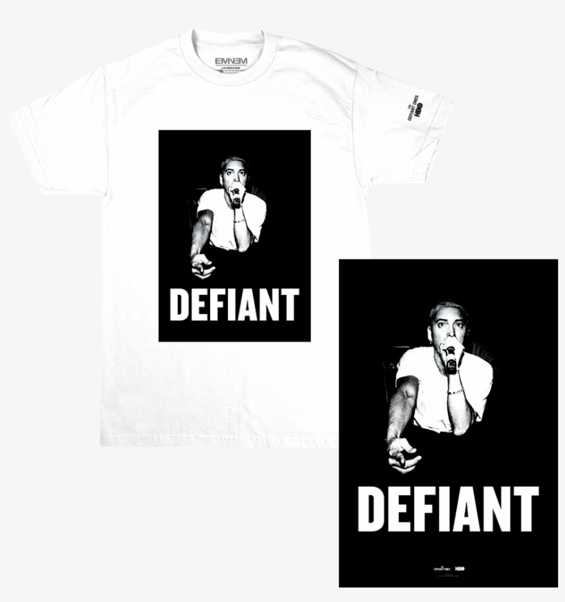Limited Edition Eminem Defiant Merch - Eminem Defiant Ones Poster ...