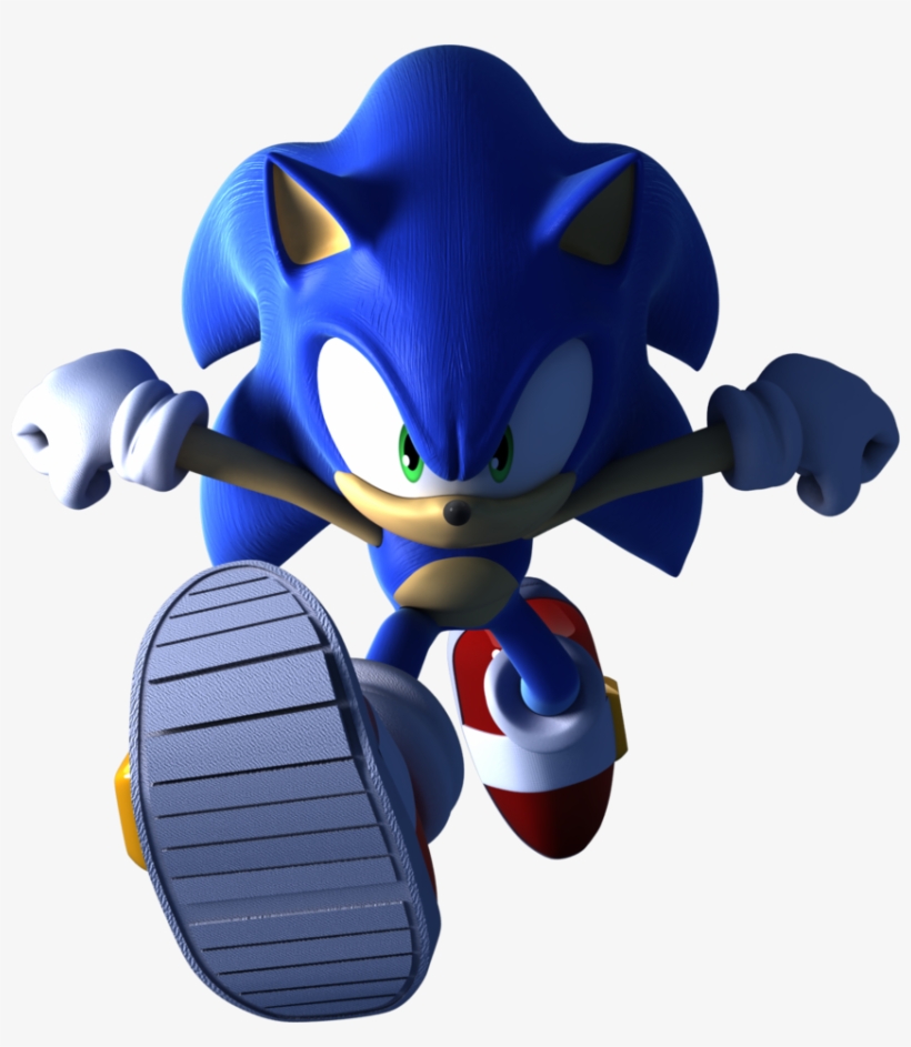 622kib, 851x938, Sanic - Sonic Unleashed Render - Free Transparent PNG ...