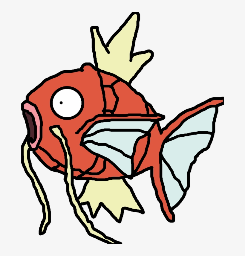 Magikarp Drawing - Magikarp - Free Transparent PNG Download - PNGkey