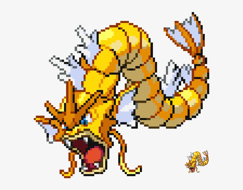 Gyarados Shiny Magikarp Coloration By Trainerashfry-d9kupwa - Shiny ...