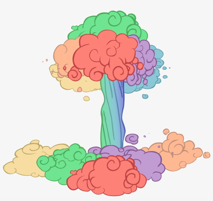 Somepony, Lesson Zero, Mushroom Cloud, No Pony, Rainbow - Mlp Atomic ...