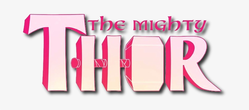 The Mighty Thor Logo1 - Mighty Thor Comic Logo - Free Transparent PNG ...