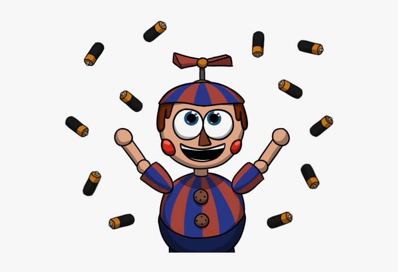 Fnaf Balloon Boy Batteries - Free Transparent PNG Download - PNGkey